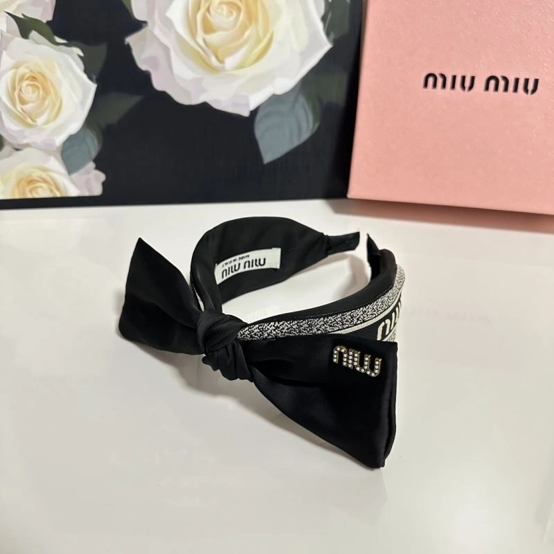 Top match Miu Miu Hair Hoop