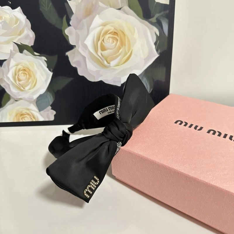 Top match Miu Miu Hair Hoop