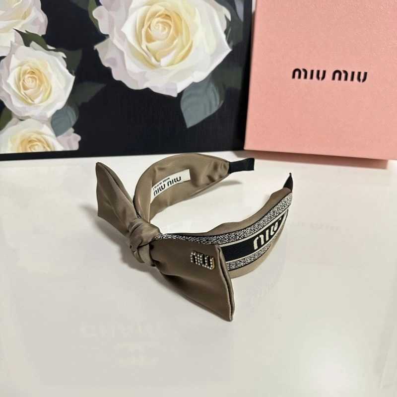 Accurate model Miu Miu Hair Hoop