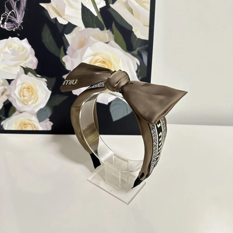 Accurate model Miu Miu Hair Hoop