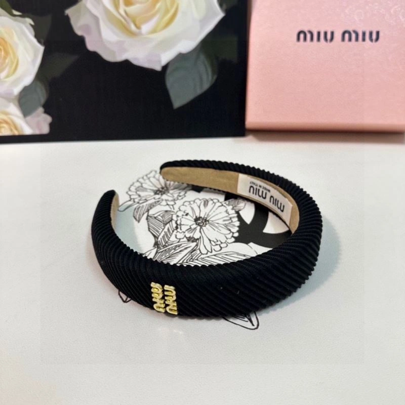 Brand-original Miu Miu Hair Hoop
