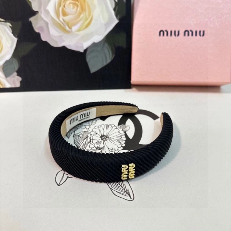 Brand-original Miu Miu Hair Hoop