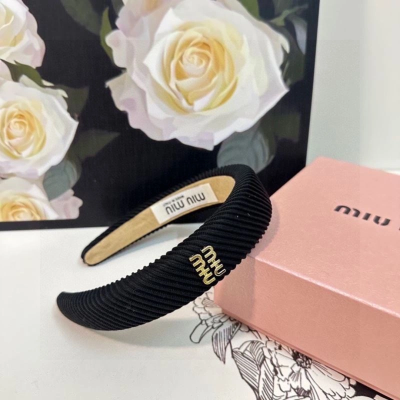 Brand-original Miu Miu Hair Hoop