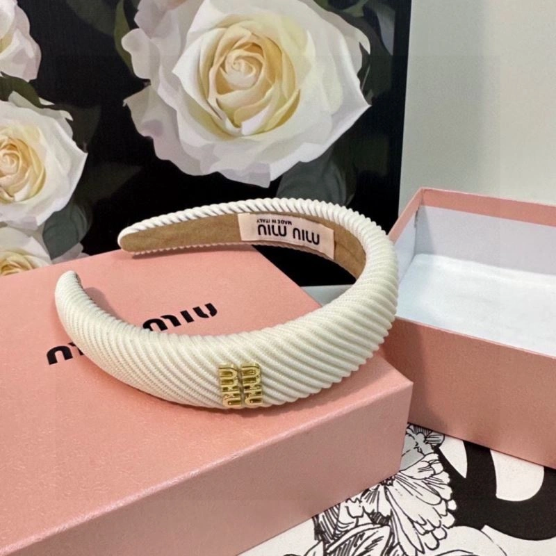 High accuracy Miu Miu Hair Hoop