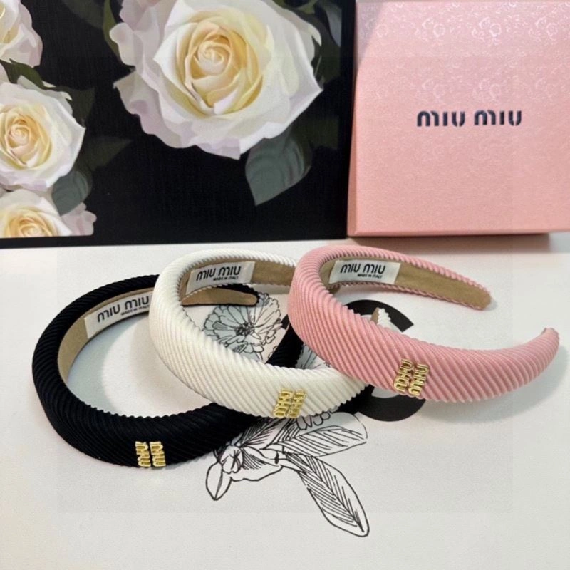 High accuracy Miu Miu Hair Hoop