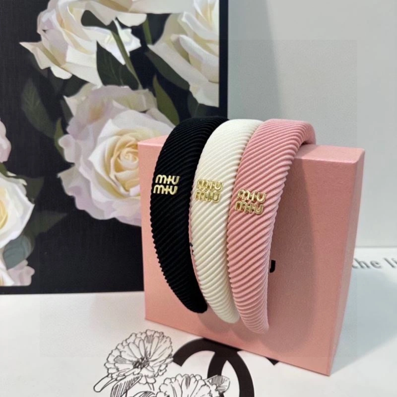 High accuracy Miu Miu Hair Hoop