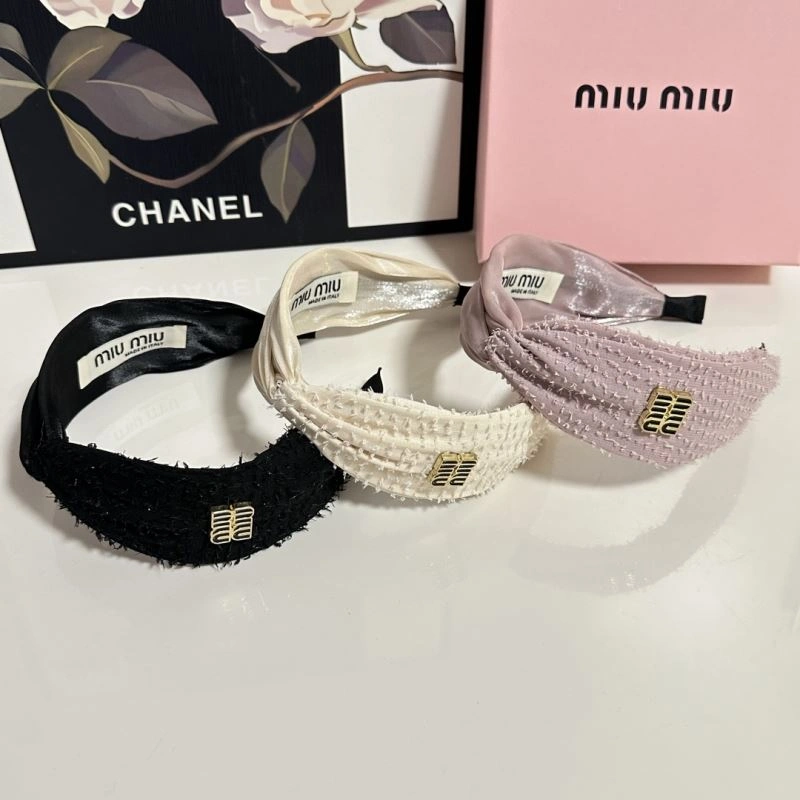 Accurate model Miu Miu Hair Hoop