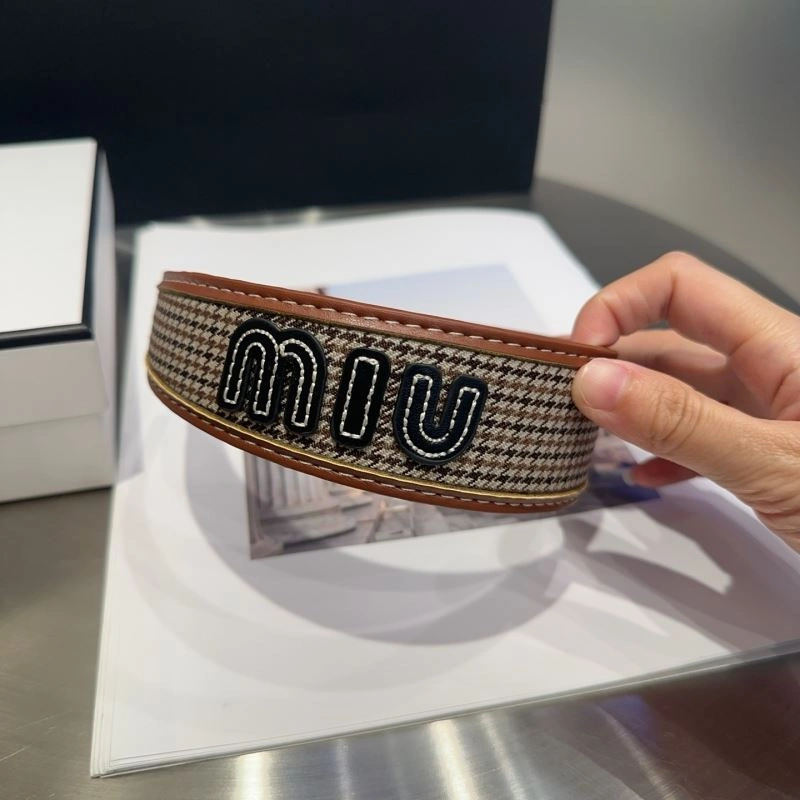 Top match Miu Miu Hair Hoop