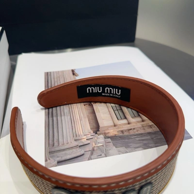 Top match Miu Miu Hair Hoop