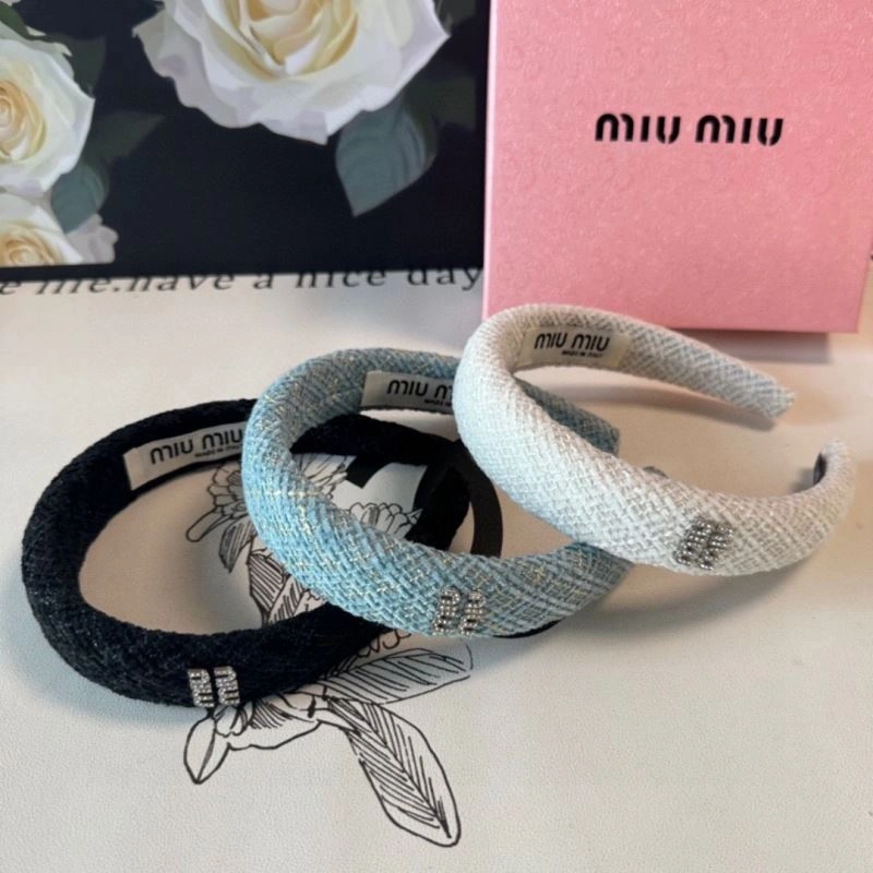 Exact replica Miu Miu Hair Hoop