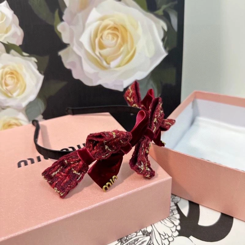 Top match Miu Miu Hair Hoop
