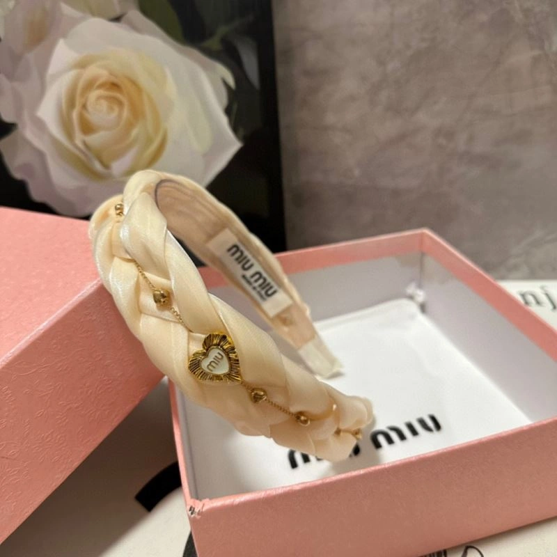 Low-cost Miu Miu Hair Hoop