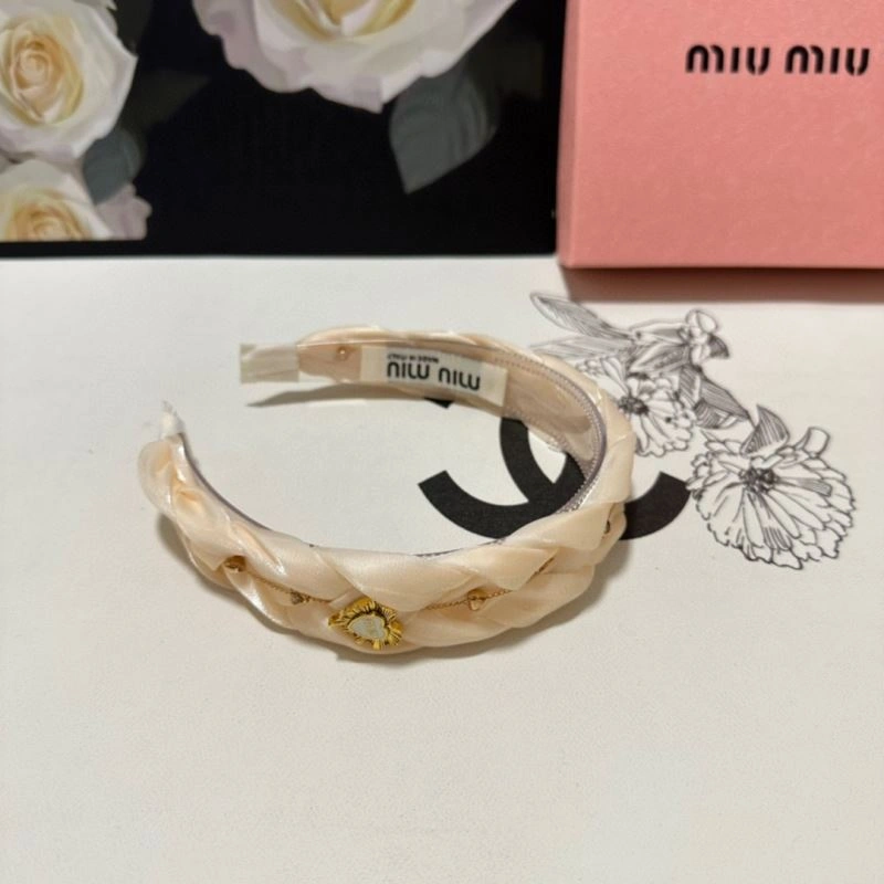 Low-cost Miu Miu Hair Hoop