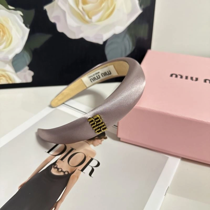 Budget-friendly Miu Miu Hair Hoop