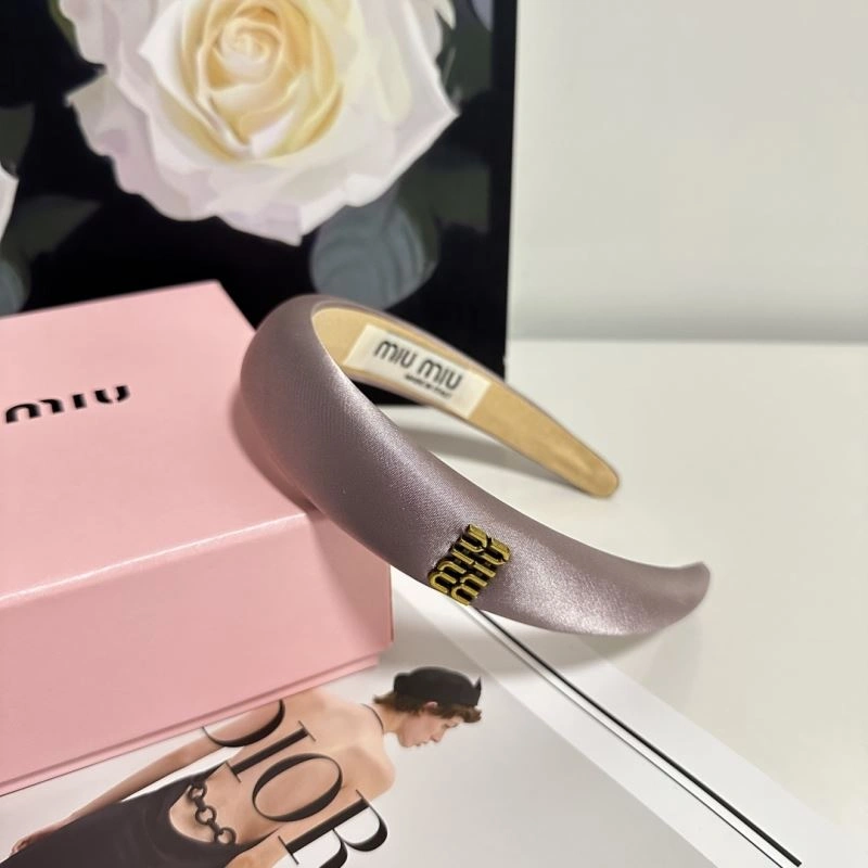 Budget-friendly Miu Miu Hair Hoop
