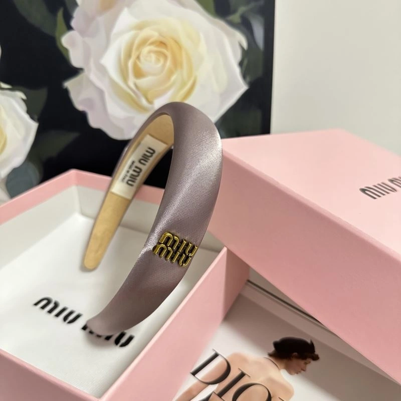 Budget-friendly Miu Miu Hair Hoop