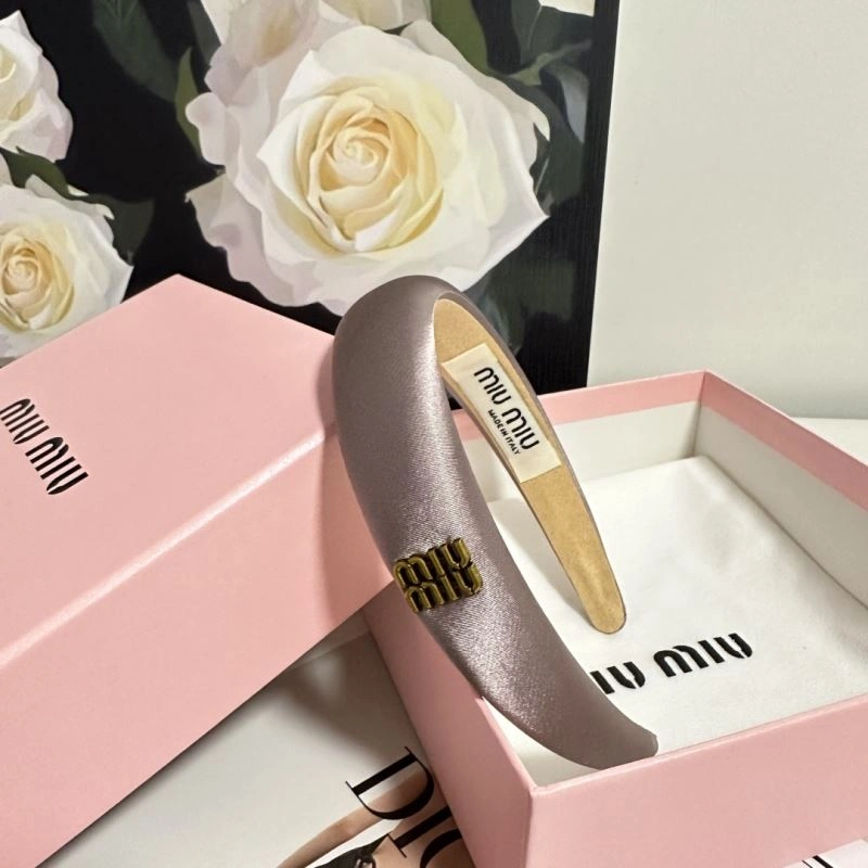 Budget-friendly Miu Miu Hair Hoop