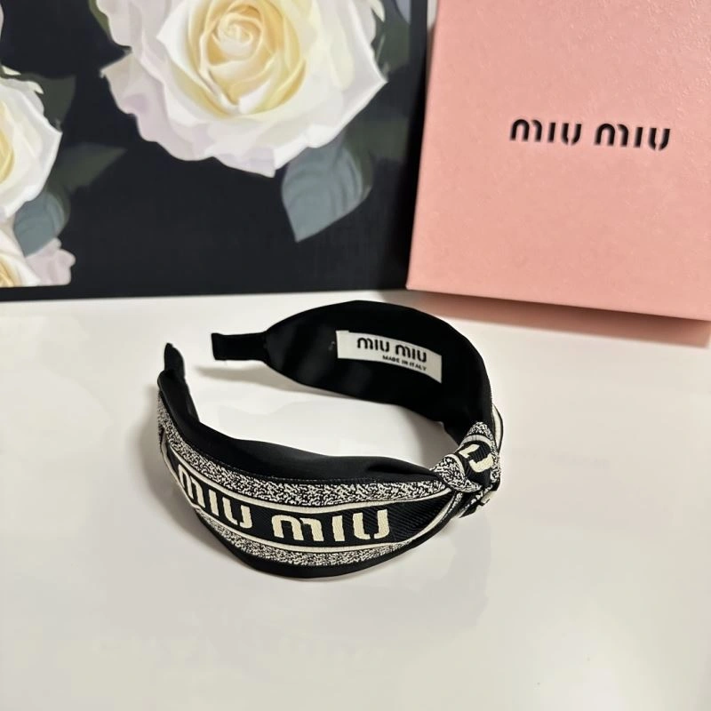 Real Miu Miu Hair Hoop