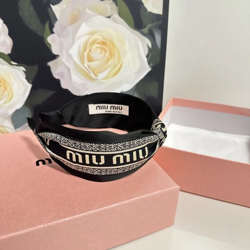 Real Miu Miu Hair Hoop
