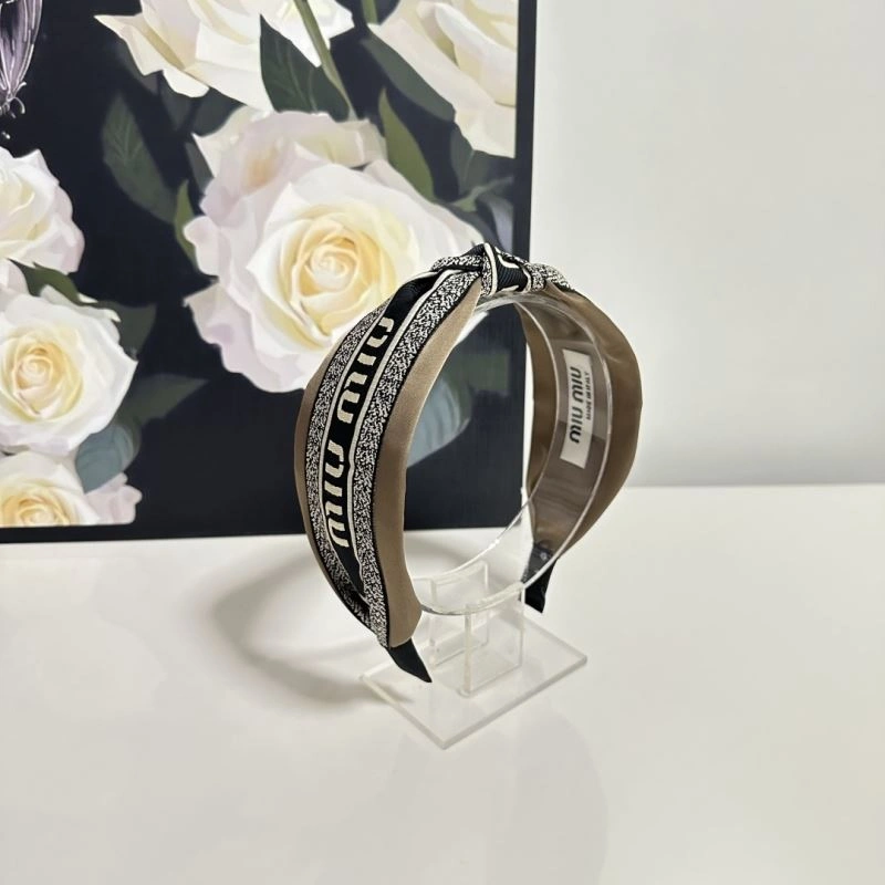 Real Miu Miu Hair Hoop