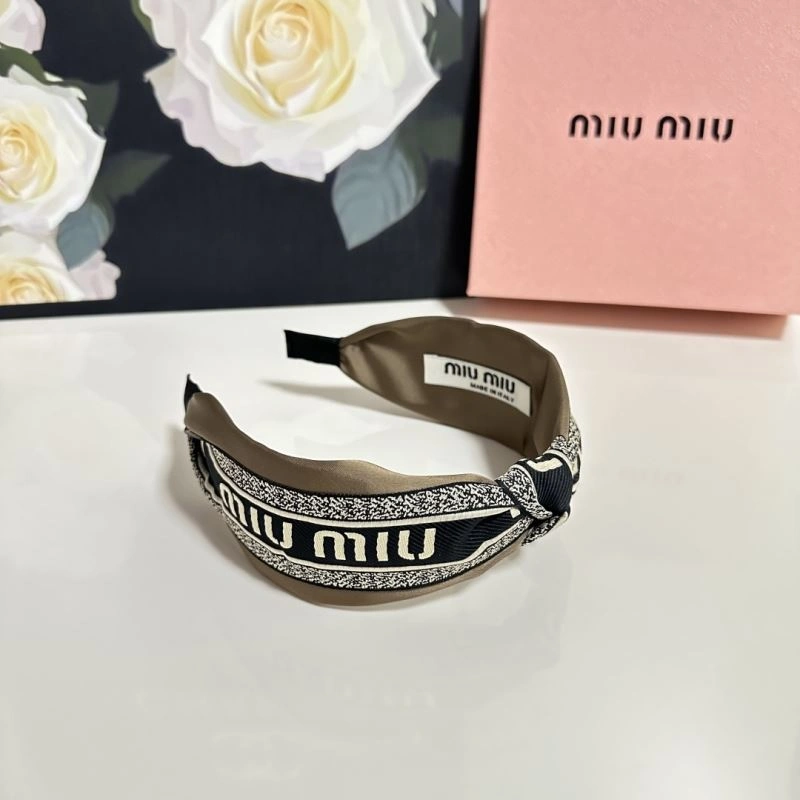 Real Miu Miu Hair Hoop