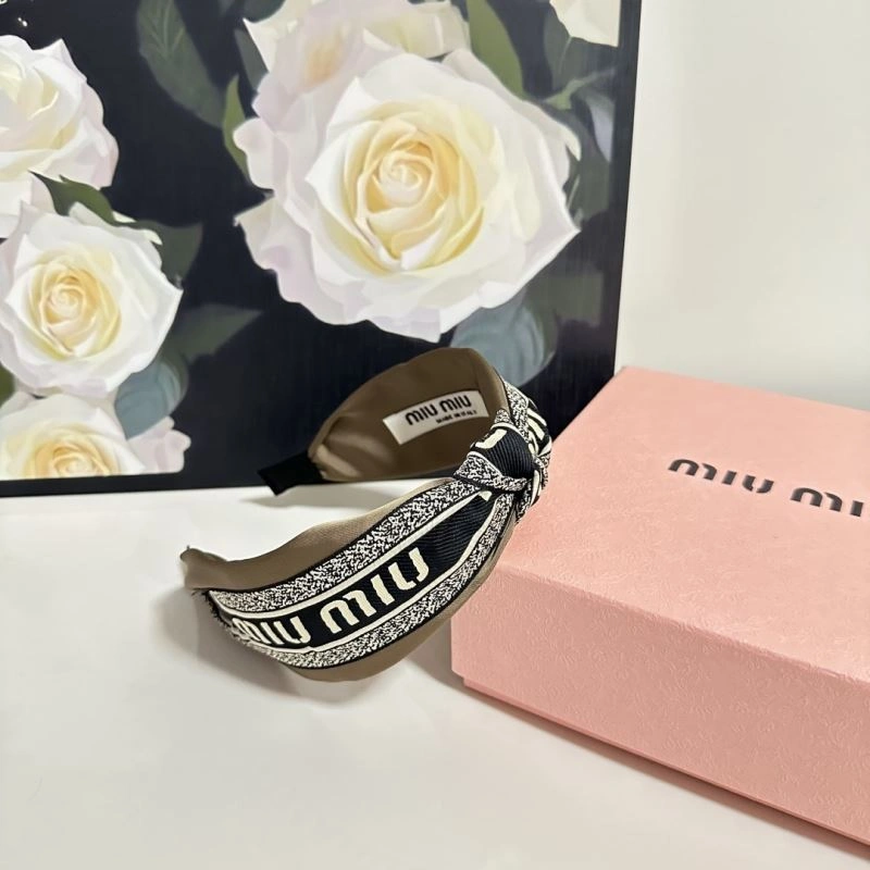 Real Miu Miu Hair Hoop