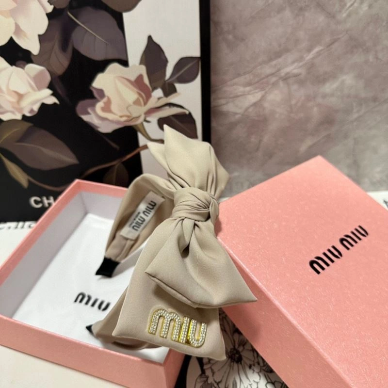 Budget-friendly Miu Miu Hair Hoop