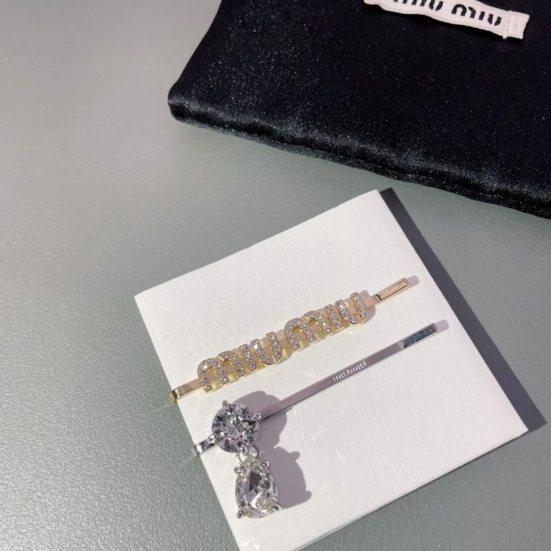 Real Miu Miu Hairpins