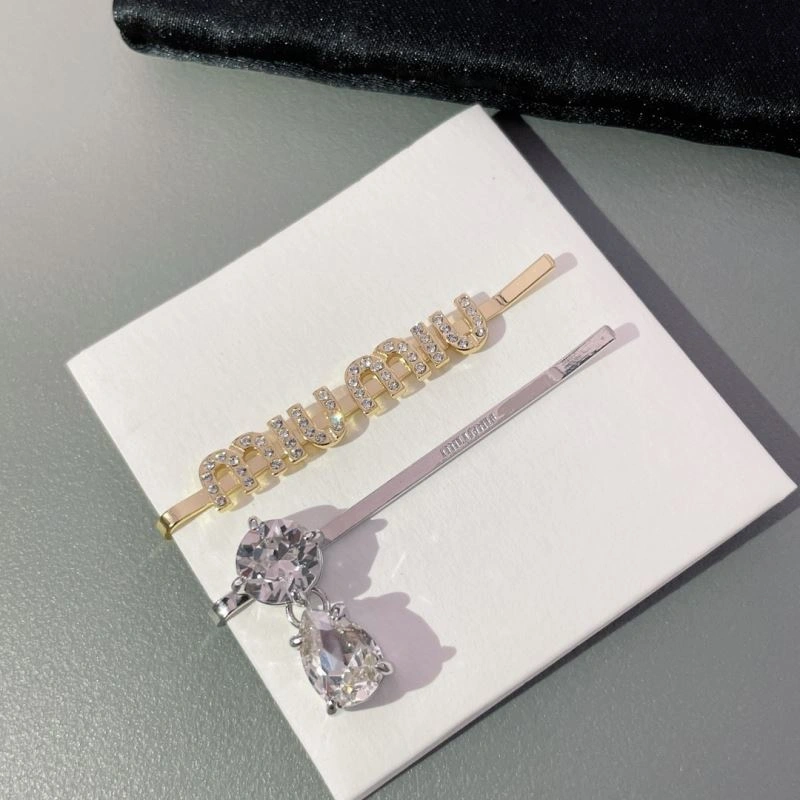 Real Miu Miu Hairpins