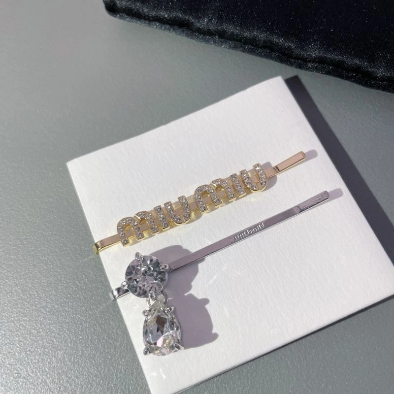 Real Miu Miu Hairpins