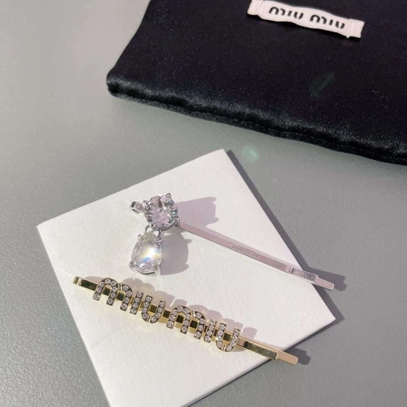 Real Miu Miu Hairpins
