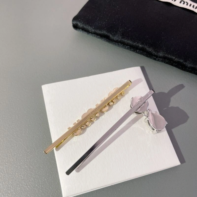Real Miu Miu Hairpins