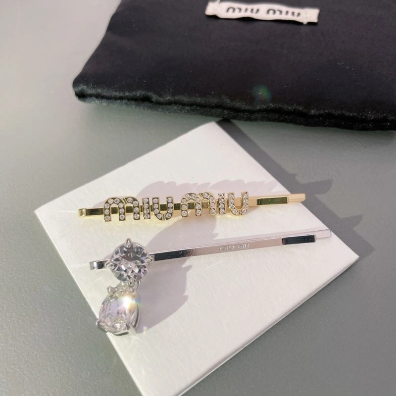 Real Miu Miu Hairpins