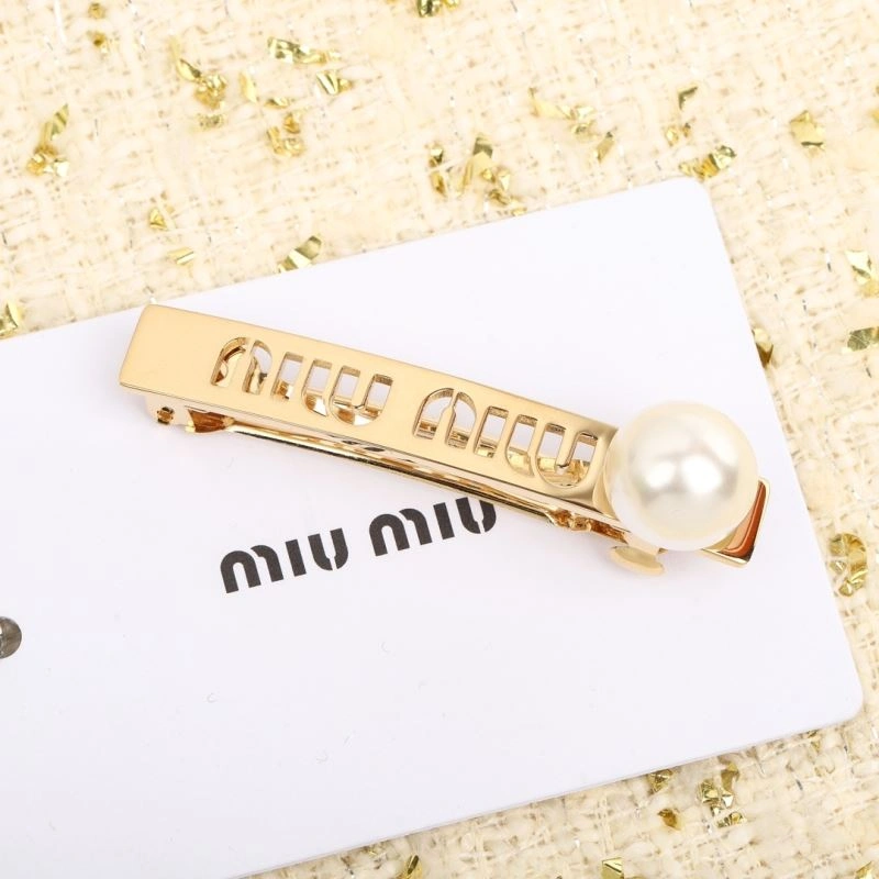 Authentic Miu Miu Hairpins
