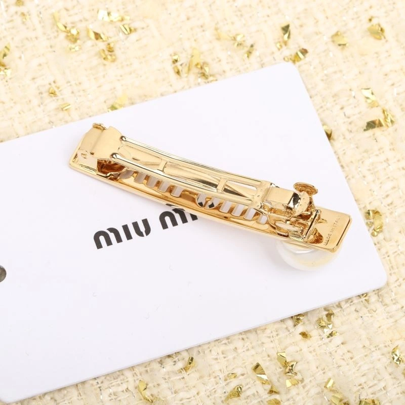 Authentic Miu Miu Hairpins