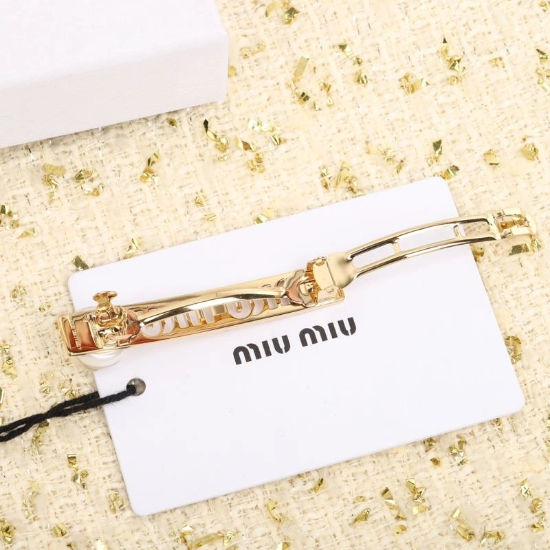 Authentic Miu Miu Hairpins