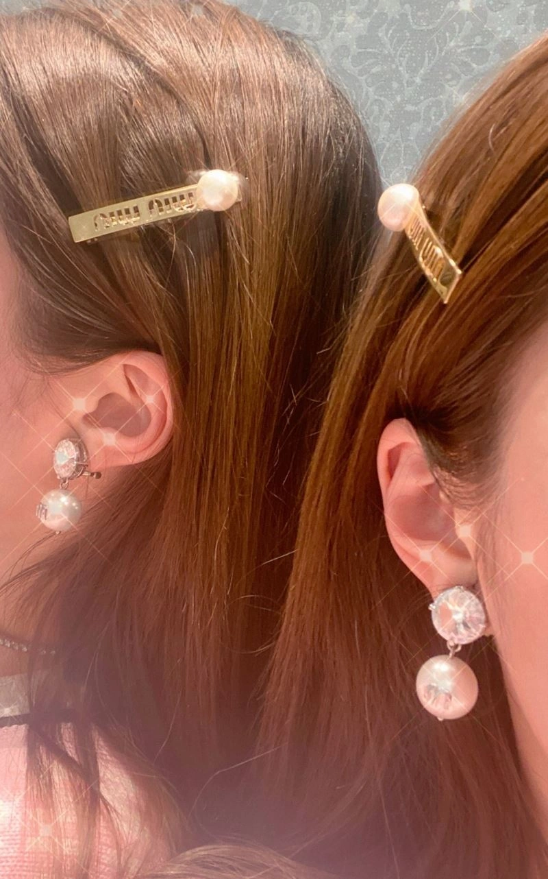 Authentic Miu Miu Hairpins