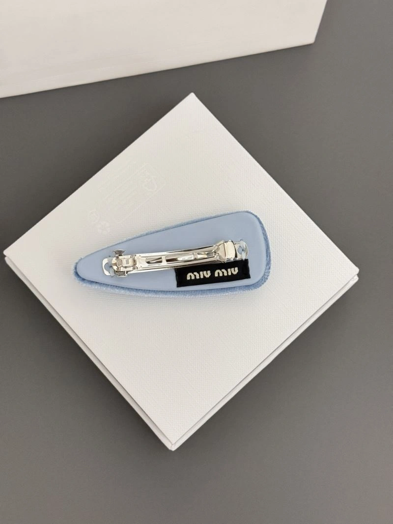 Brand-authenticated Miu Miu Hairpins
