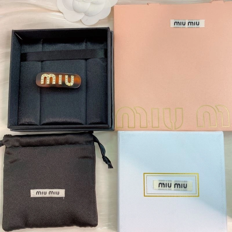 Authentic Miu Miu Hairpins