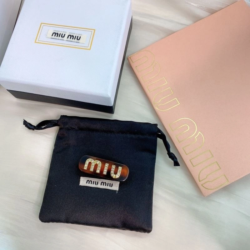 Authentic Miu Miu Hairpins
