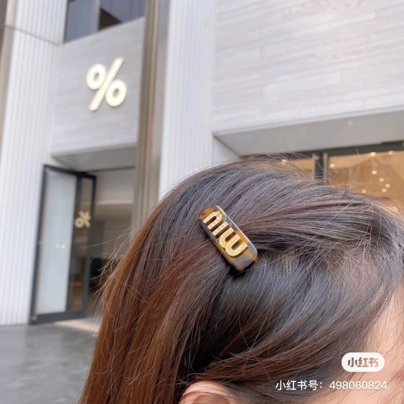 Authentic Miu Miu Hairpins