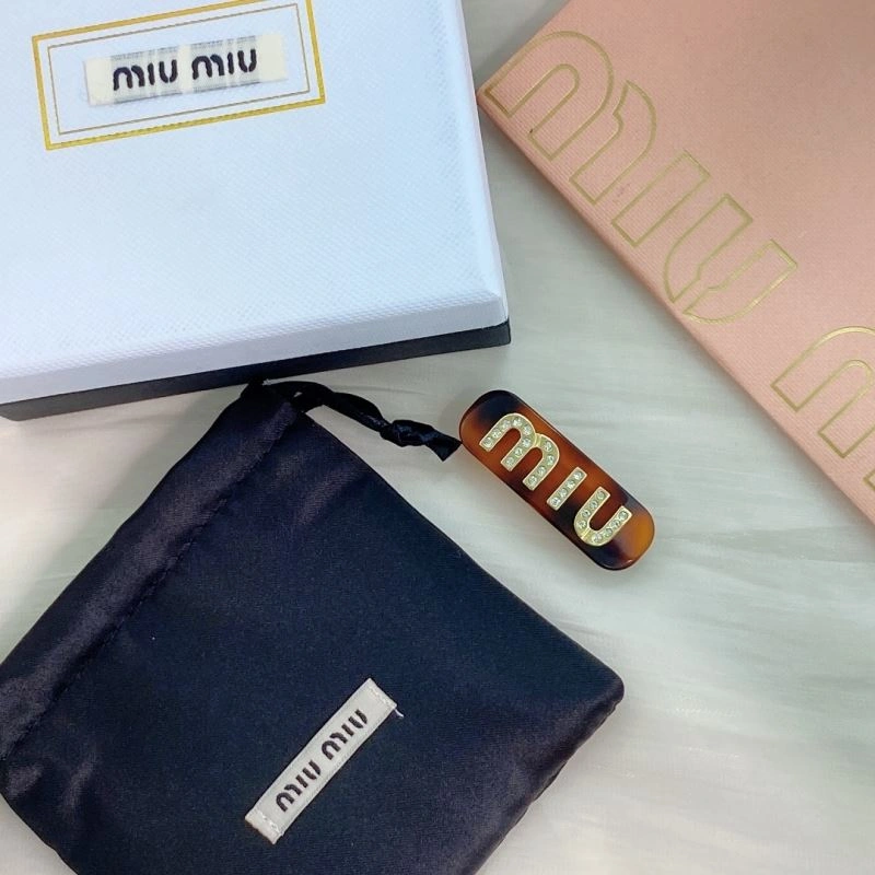 Authentic Miu Miu Hairpins