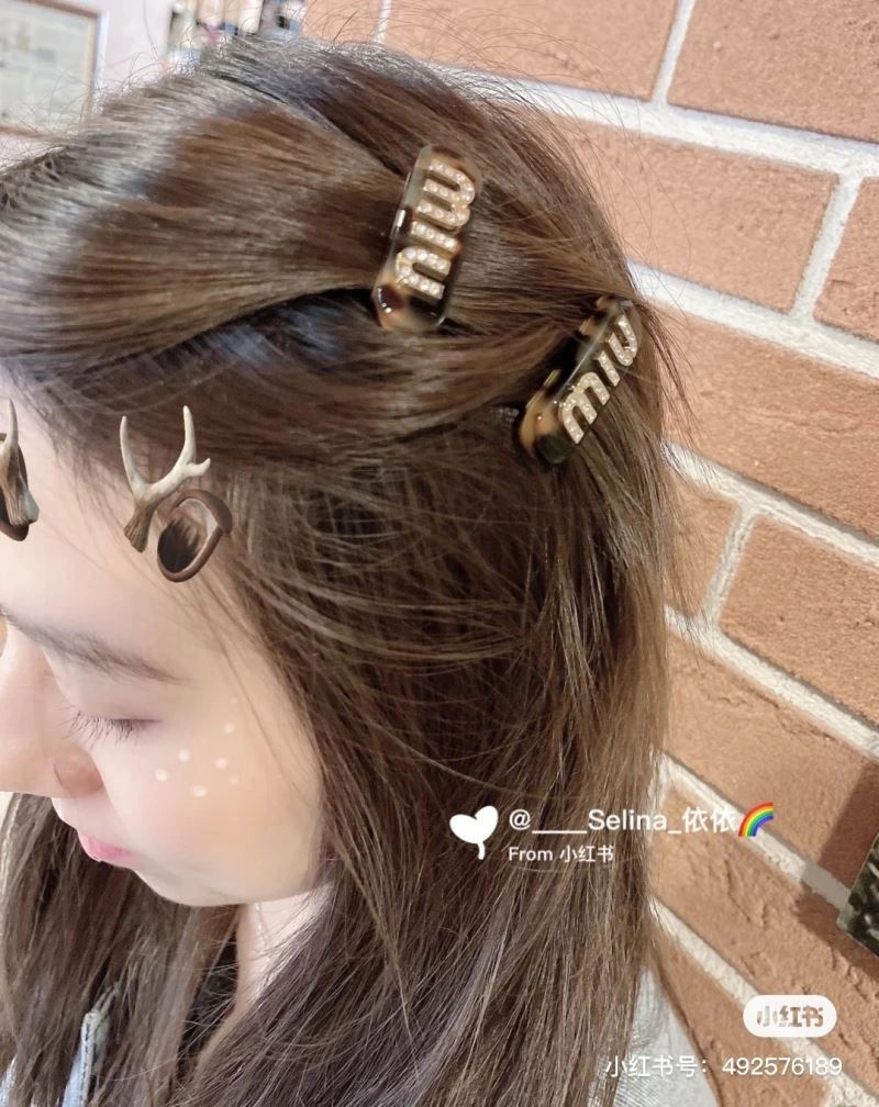 Authentic Miu Miu Hairpins