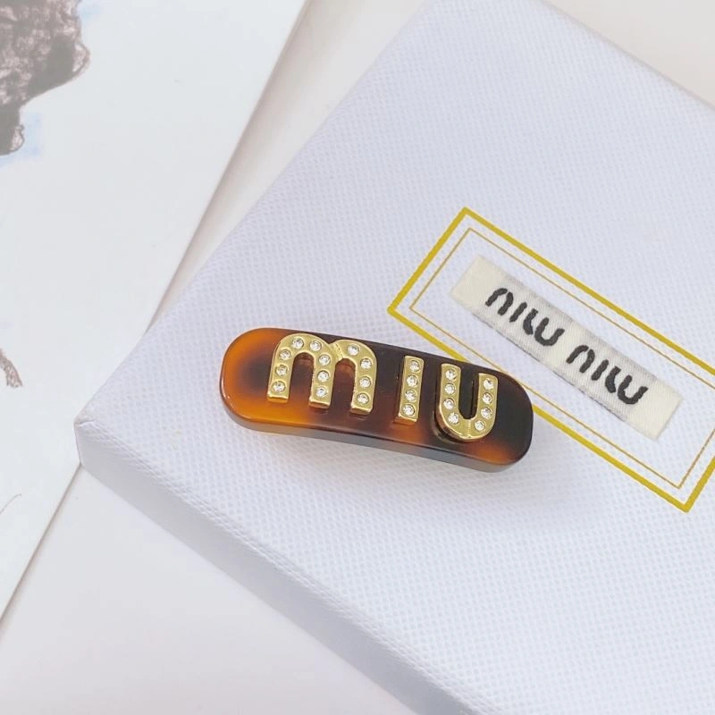 Real Miu Miu Hairpins
