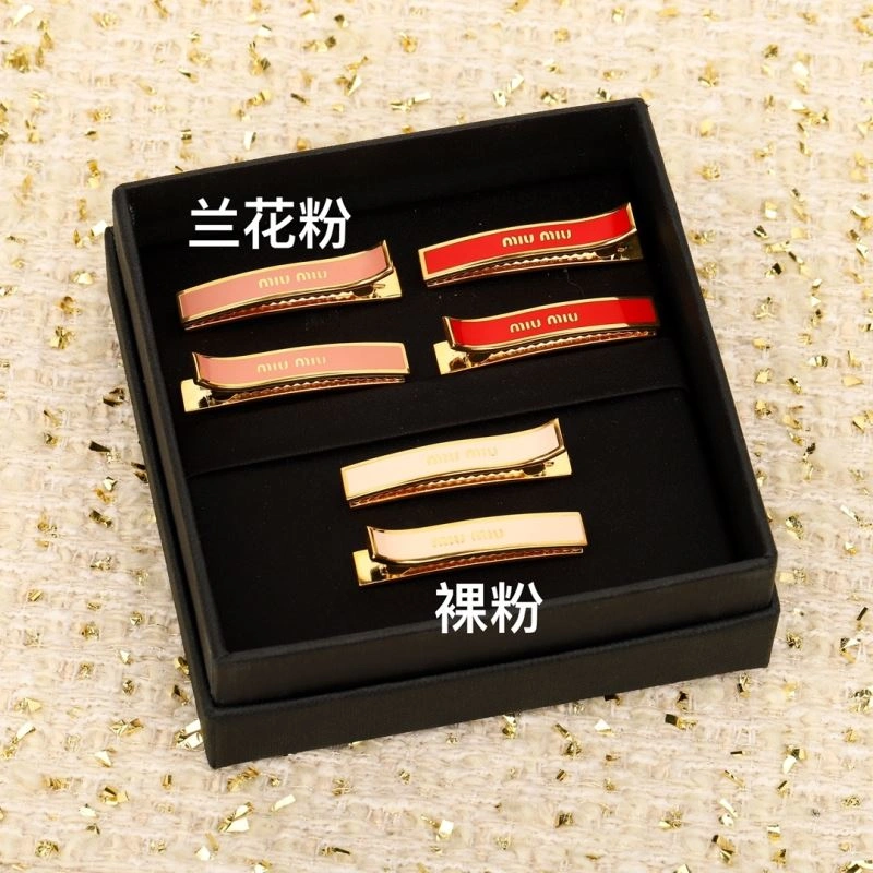 1:1 copy Miu Miu Hairpins