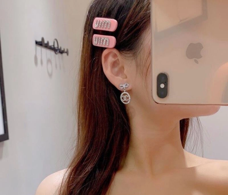 Brand-authenticated Miu Miu Hairpins