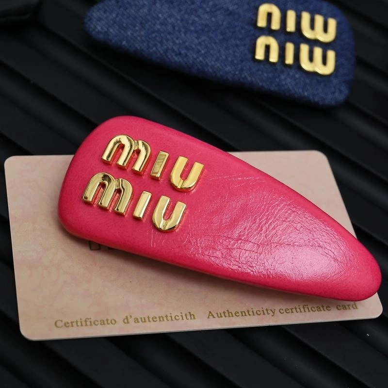 High fidelity Miu Miu Hairpins