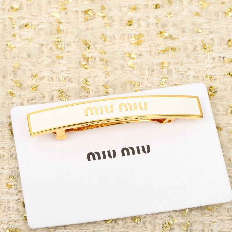 High fidelity Miu Miu Hairpins