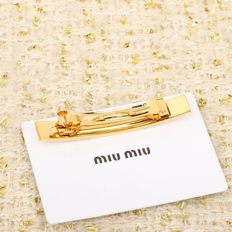 High fidelity Miu Miu Hairpins
