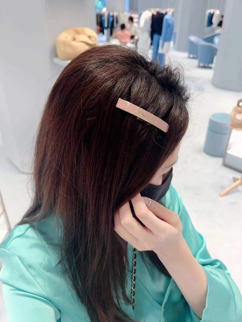 High fidelity Miu Miu Hairpins